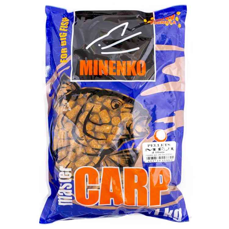 Пеллетс MINENKO Master Carp Мёд 10мм - интернет-магазин «MINENKO»