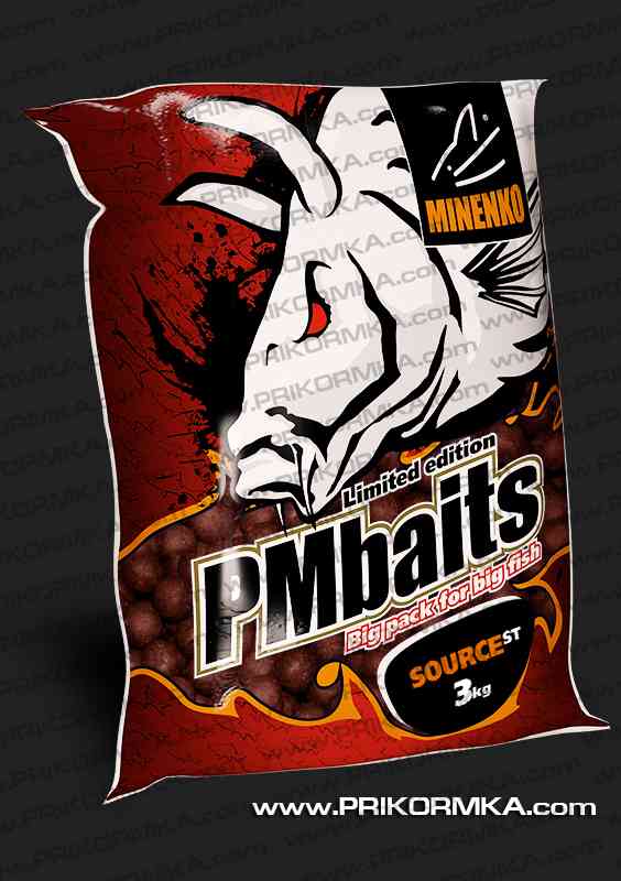 Бойлы пылящие MINENKO Source ST 20мм (3кг) - интернет-магазин «MINENKO»