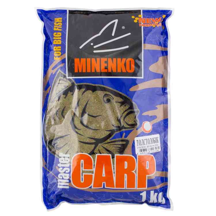Прикормка MINENKO Master Carp Толстолобик купить в рыболовном интернет-магазине «MINENKO»