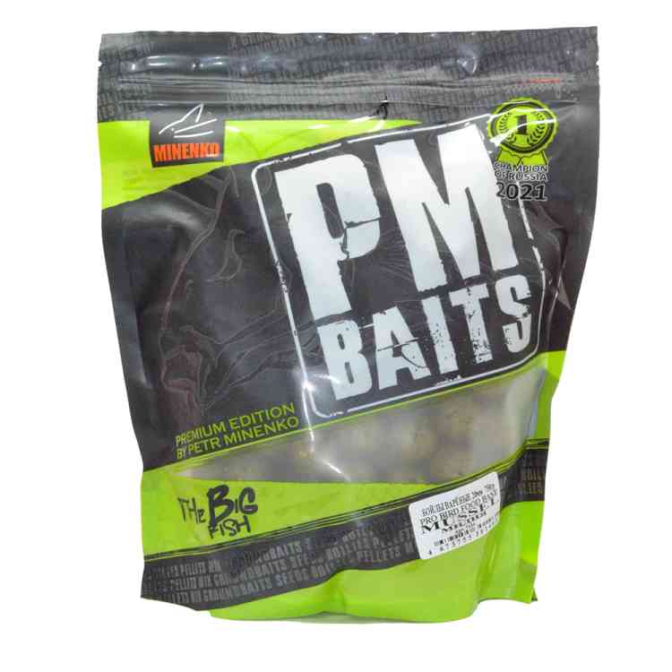 Бойлы варёные MINENKO (Мидия) PRO BIRD FOOD MUSSEL 20мм (Zip-lock) - интернет-магазин «MINENKO»