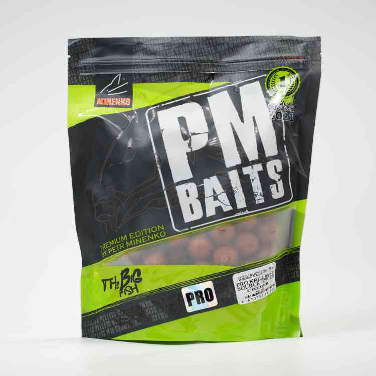 Бойлы варёные специи PRO KRILL д15 мм - интернет-магазин «MINENKO»