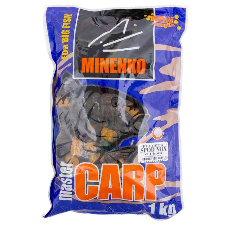 Пеллетс MINENKO Master Carp Spod Mix 14мм - интернет-магазин «MINENKO»