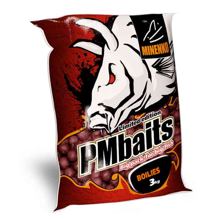 Бойлы варёные MINENKO Krill 24мм (3кг) - интернет-магазин «MINENKO»