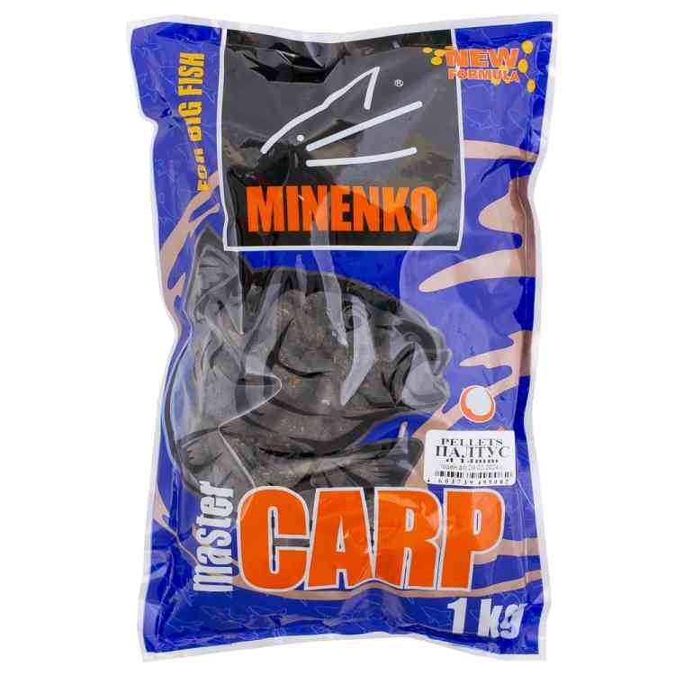 Пеллетс MINENKO Master Carp Палтус 14мм купить в рыболовном интернет-магазине «MINENKO»