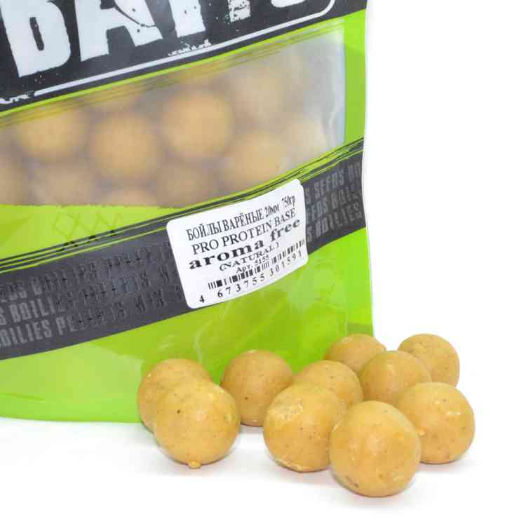 Бойлы варёные MINENKO (без ароматики) PRO PROTEIN PLUS NATURAL 20мм (Zip-lock) купить в ...