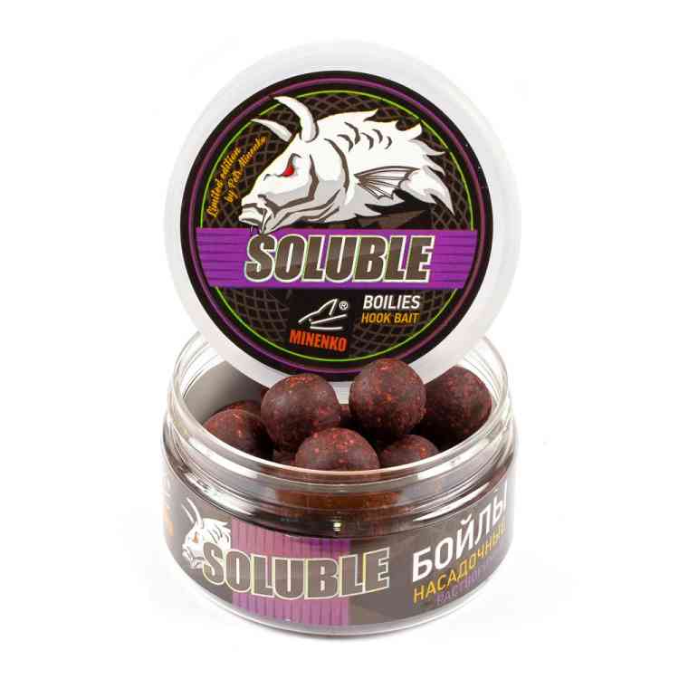 Насадочные бойлы MINENKO STRAWBERRY & MANDARIN 20мм (пылящие) - интернет-магазин «MINENKO»