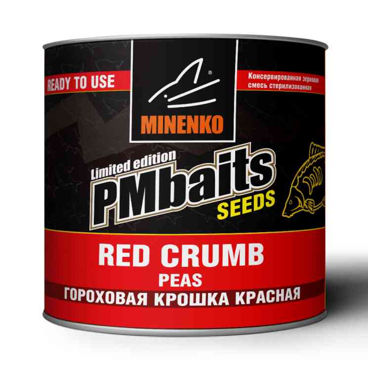 Зерновая смесь MINENKO RED CRUMB (430мл) купить в рыболовном интернет-магазине «MINENKO»