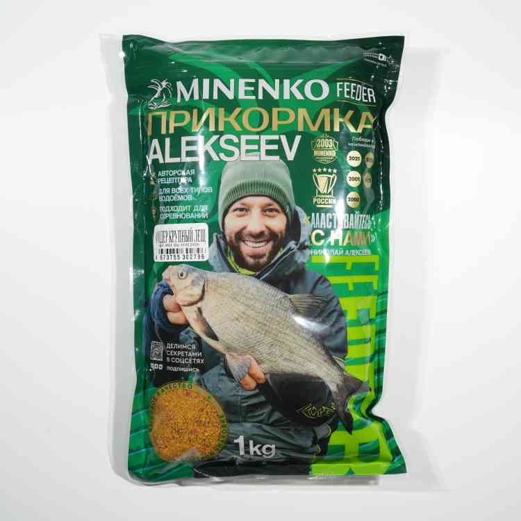 Прикормка рыболовная FEEDER ALEKSEEV «Крупный Лещ» - интернет-магазин «MINENKO»