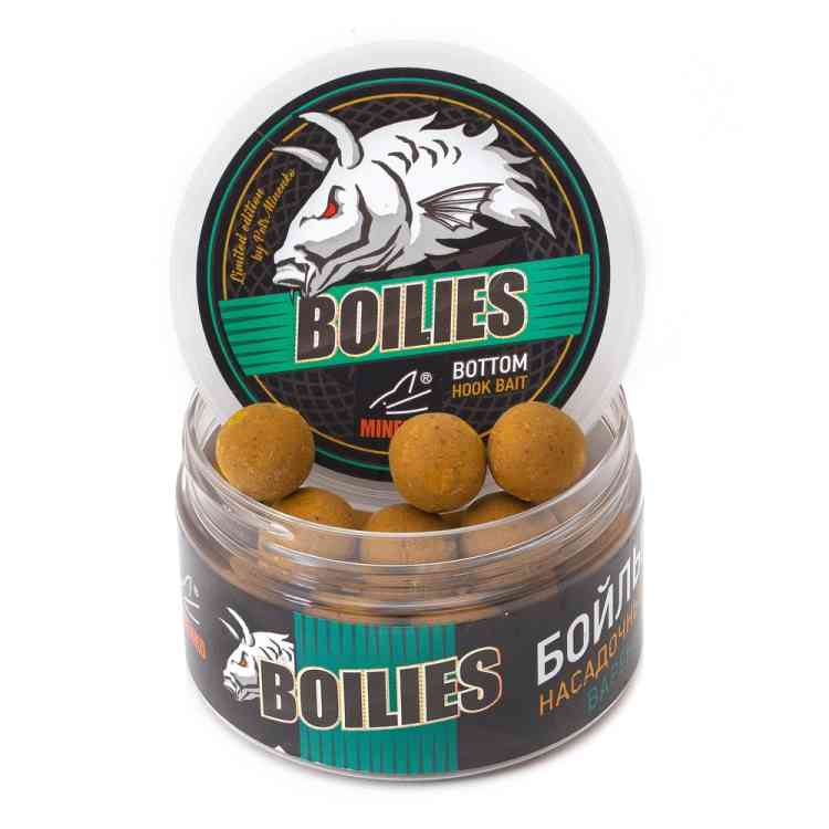 Насадочные бойлы MINENKO PINEAPPLE 20мм (варёные) купить в рыболовном интернет-магазине «MINENKO»