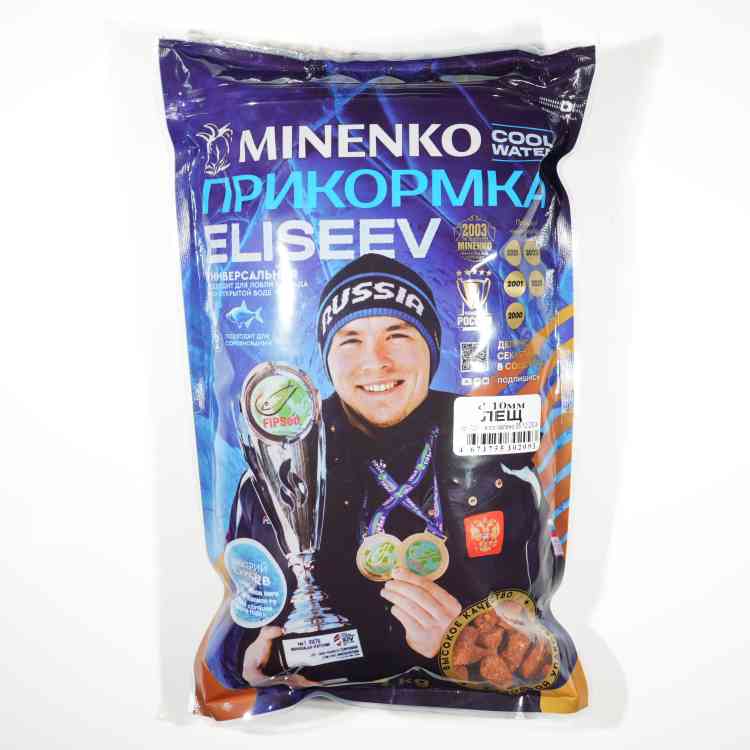Пеллетс «Cool Water Елисеев Зимняя Лещ 10мм» 1 кг - интернет-магазин «MINENKO»