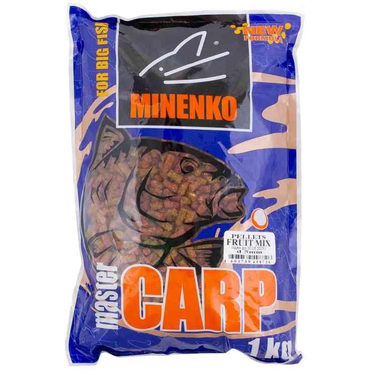 Пеллетс MINENKO Master Carp FRUIT MIX 5мм купить в рыболовном интернет-магазине «MINENKO»