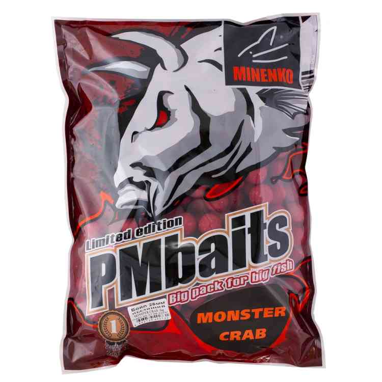 Бойлы пылящие MINENKO Krill 24мм (3кг) - интернет-магазин «MINENKO»