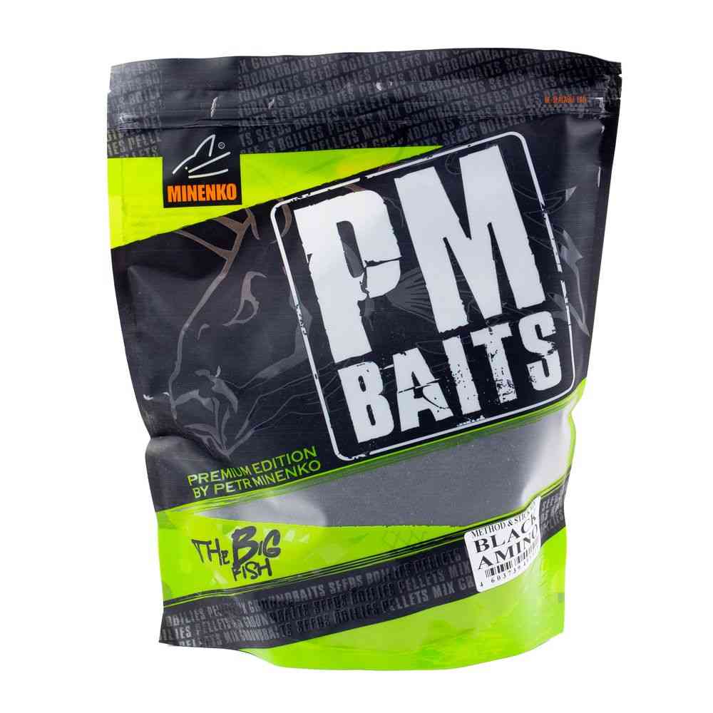 Прикормка MINENKO MSM Black Amino (ZIP-lock) купить в рыболовном интернет-магазине «MINENKO»